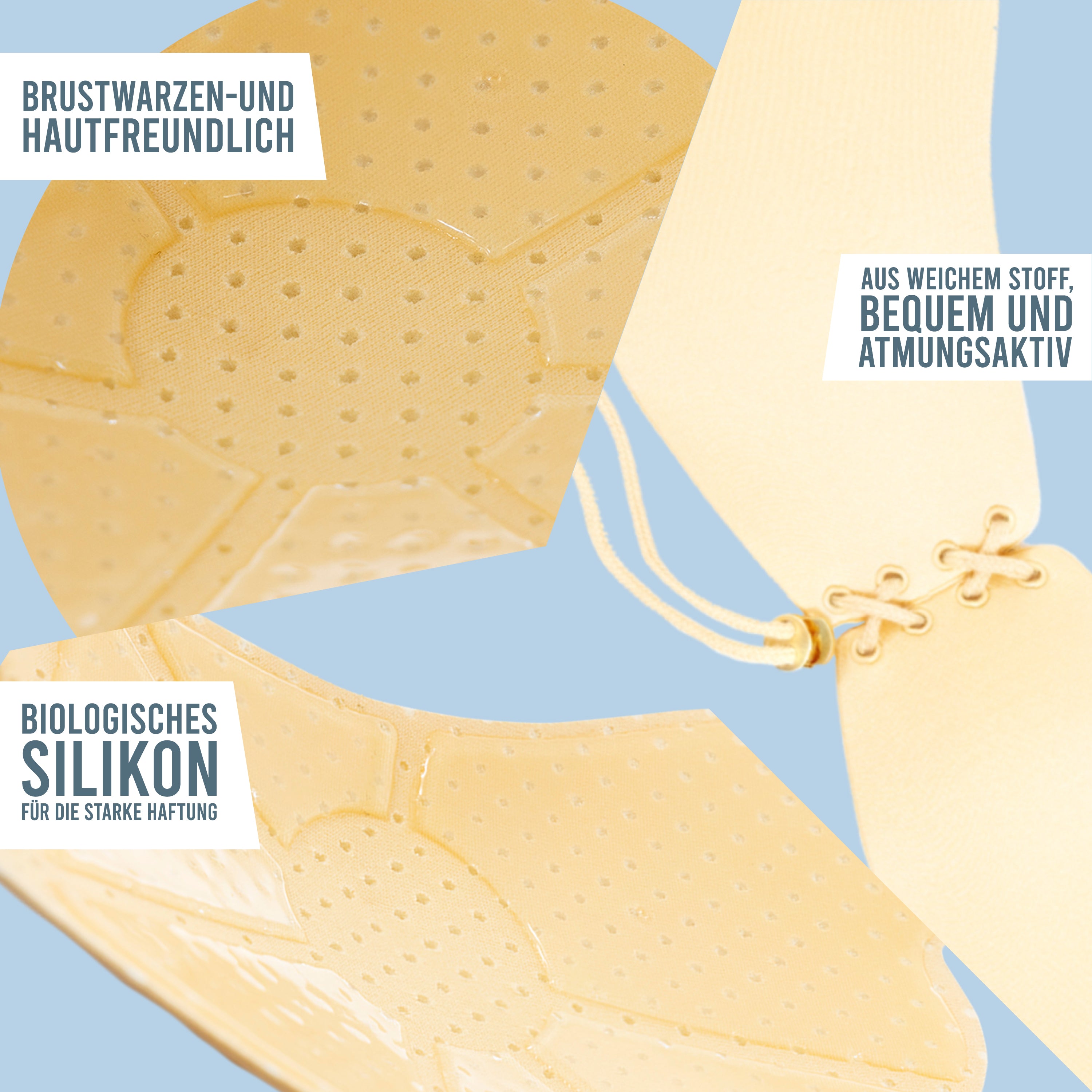 ILLURE® Nippelpads – Damen Nipplecover 🏵️ Wiederverwendbar & Waschbar | Illure-shop