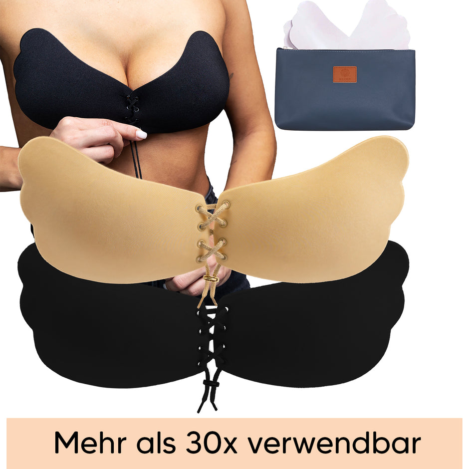 ILLURE® Nippelpads – Damen Nipplecover 🏵️ Wiederverwendbar & Waschbar | Illure-shop